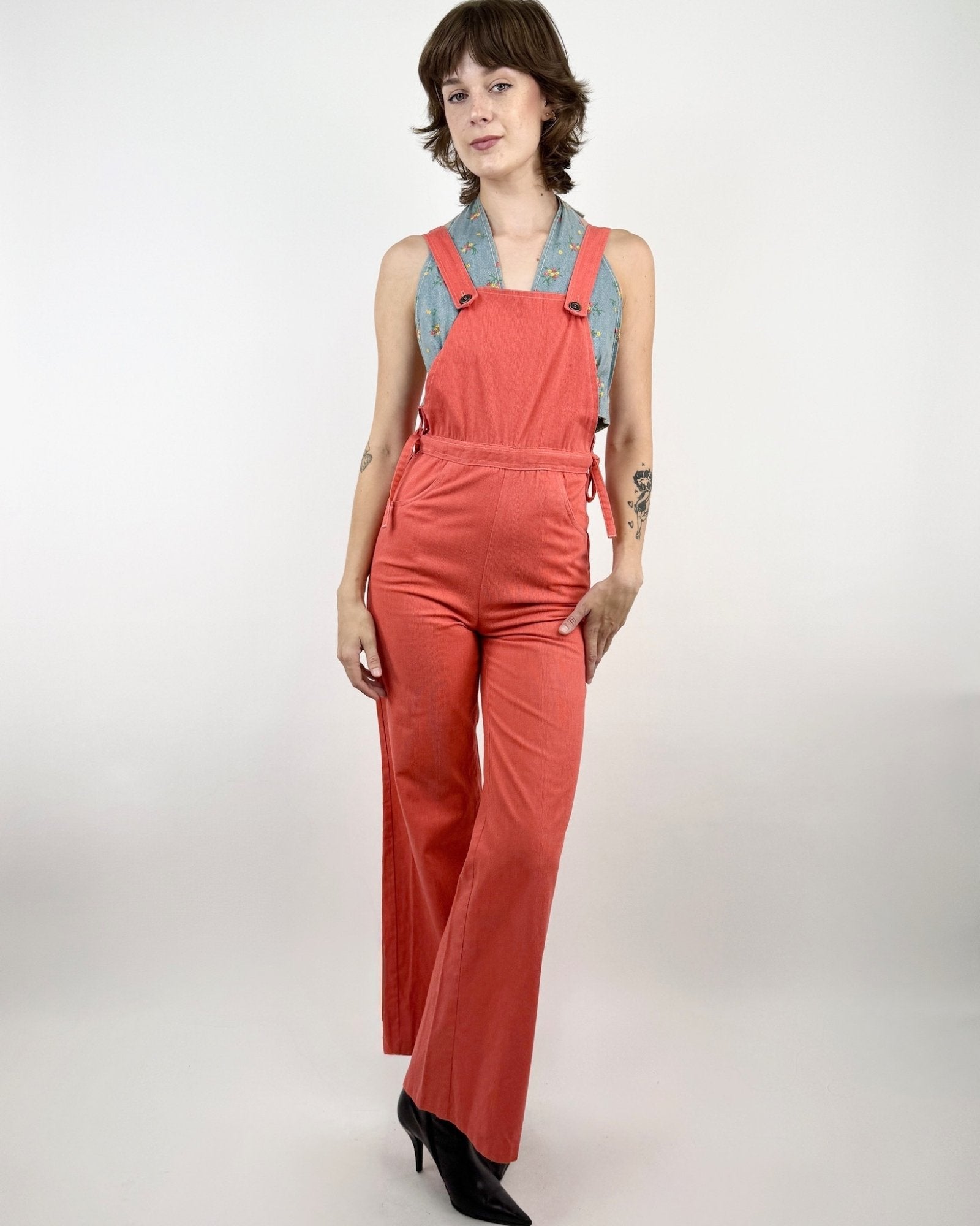 Colors of Summer Corduroy Overalls