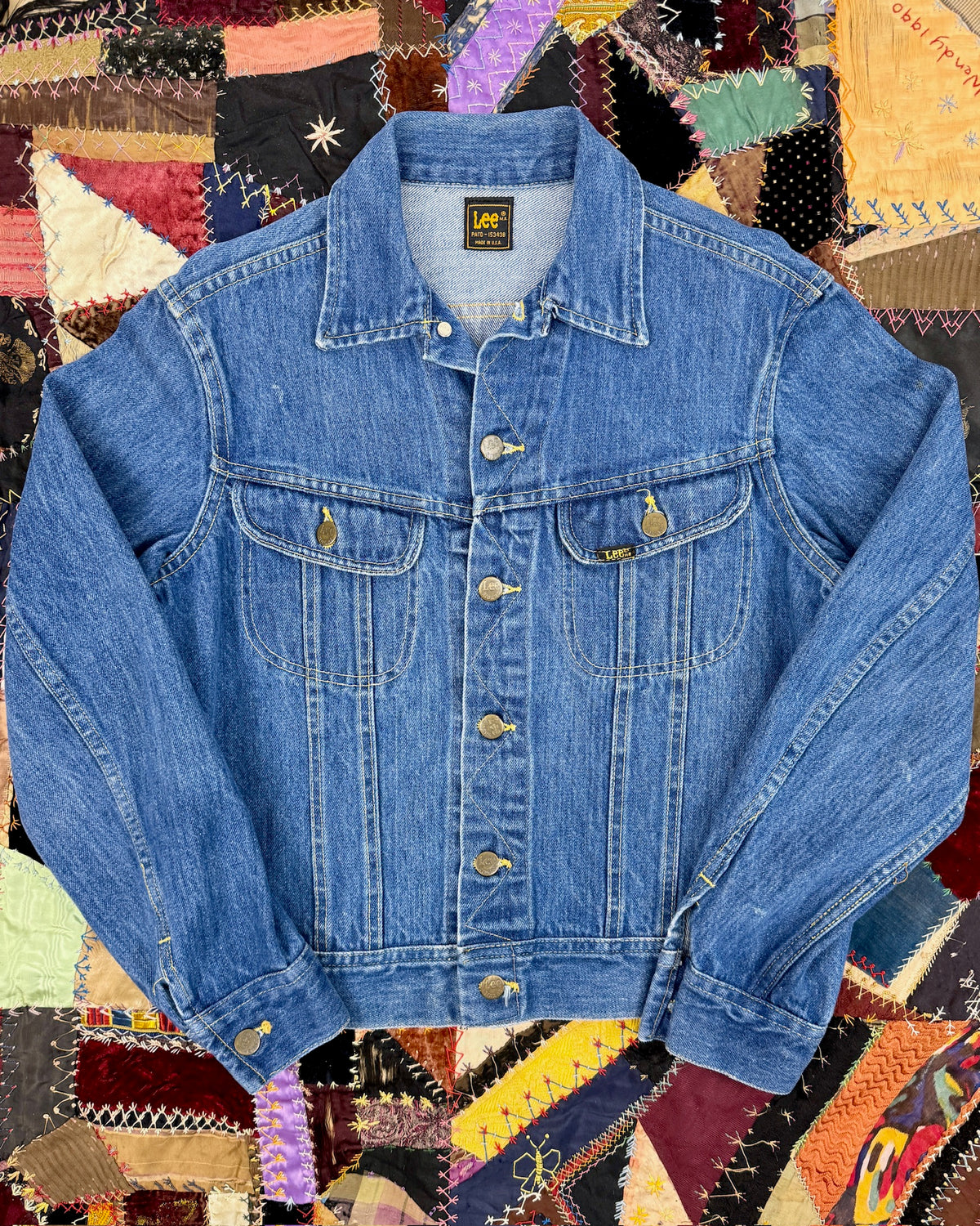 Black Label Lee Denim Jacket $98 — Feathers Vintage
